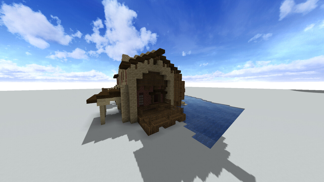 Late Medieval Watermill Minecraft Map