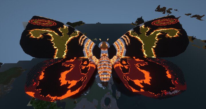 Mothra-モスラ Minecraft Map