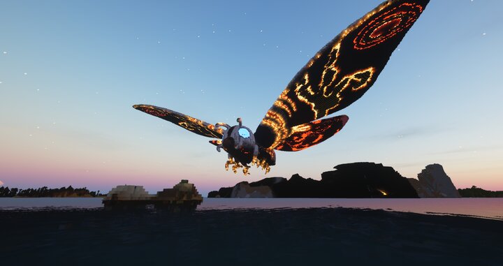Mothra-モスラ Minecraft Map