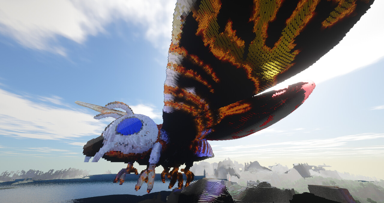 Mothra-モスラ Minecraft Map