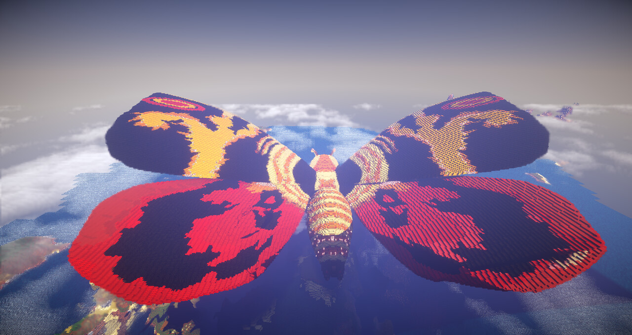 Mothra-モスラ Minecraft Map