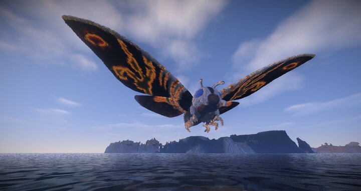 Mothra-モスラ Minecraft Map