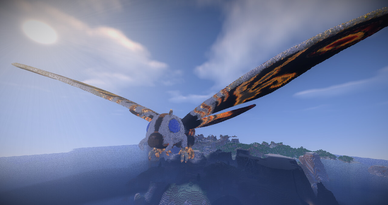 Mothra-モスラ Minecraft Map