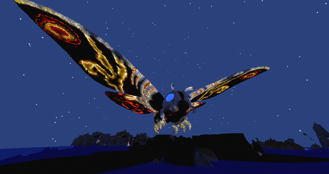 Mothra-モスラ Minecraft Map