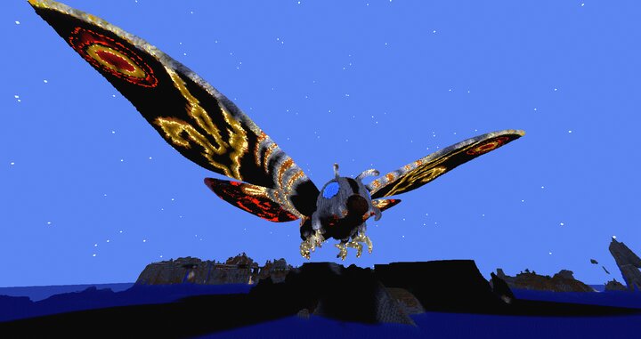 Mothra-モスラ Minecraft Map