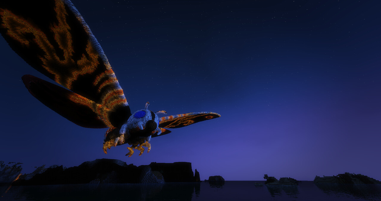 Mothra-モスラ Minecraft Map