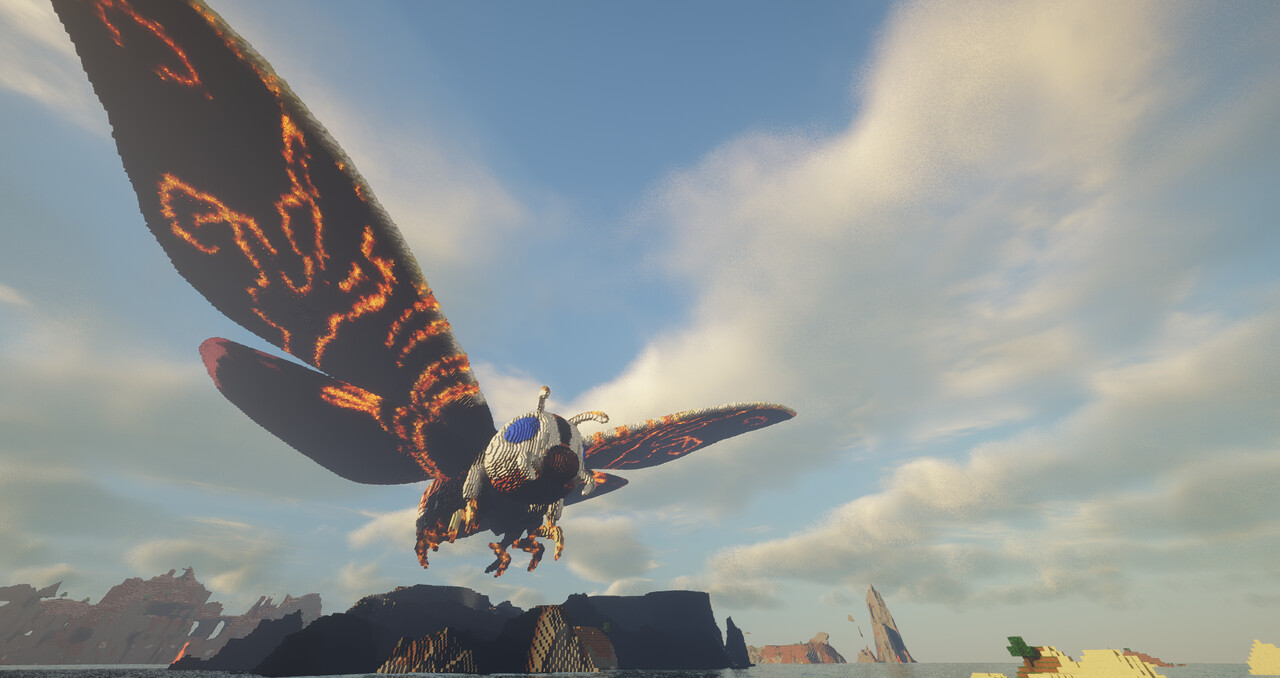 Mothra-モスラ Minecraft Map