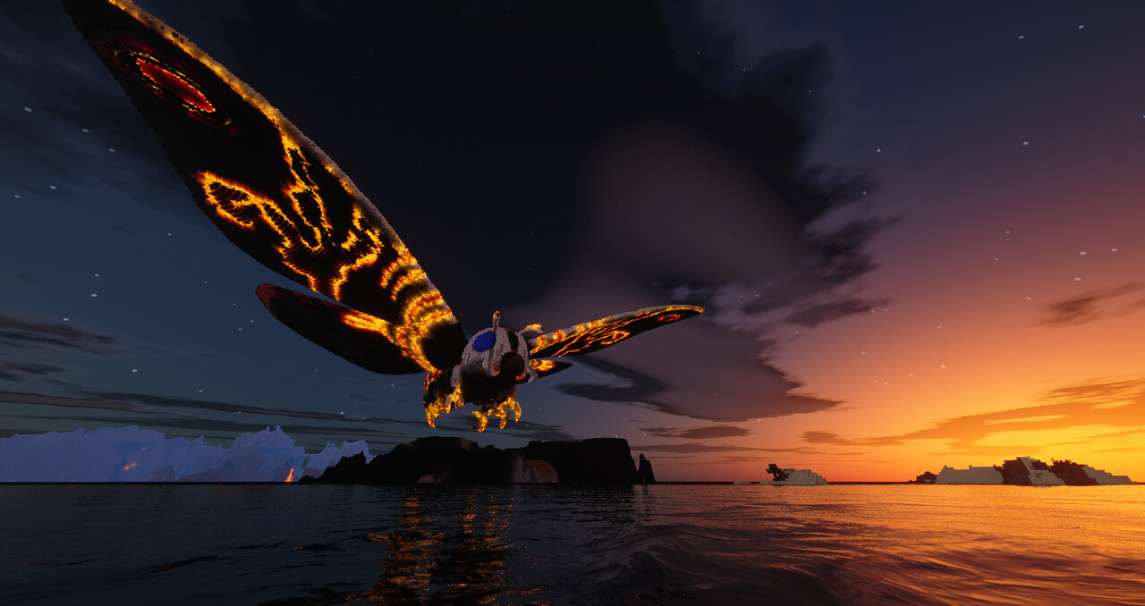 Mothra-モスラ Minecraft Map