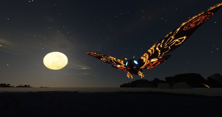Mothra-モスラ Minecraft Map