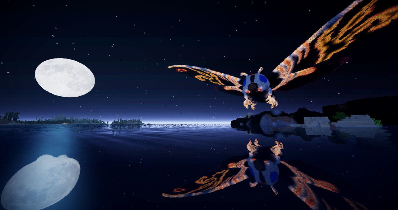 Mothra-モスラ Minecraft Map