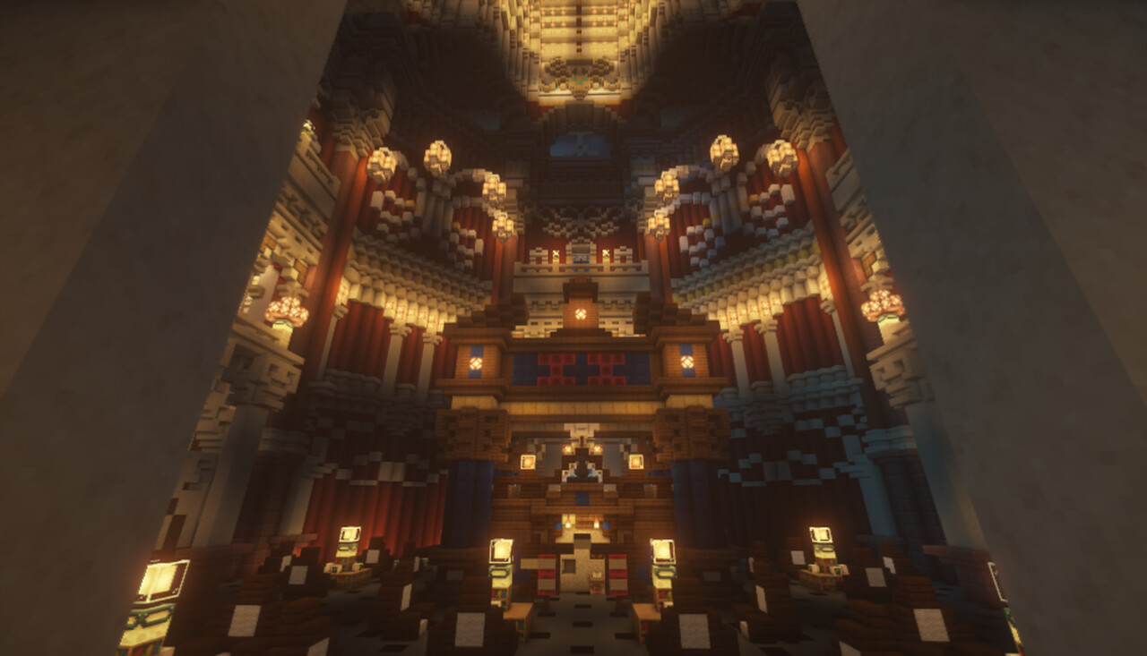 Biblotheque | 14.4 | Redstone Library Minecraft Map