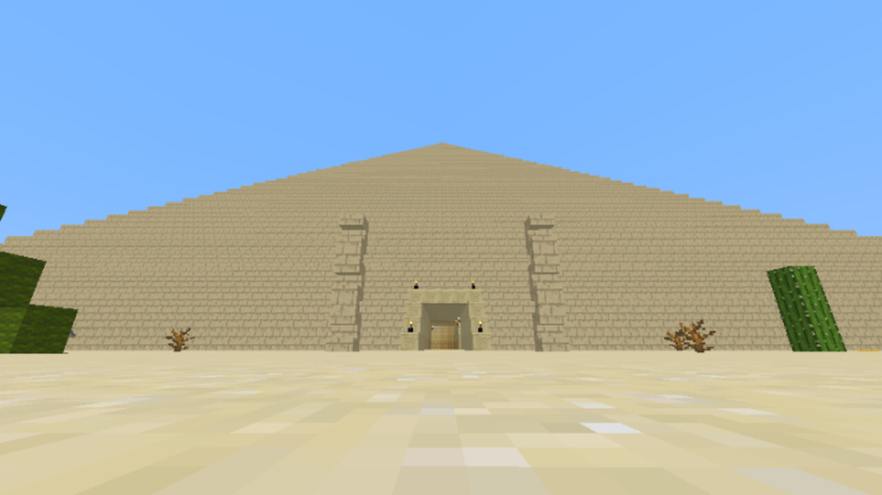 Enter the Pyramid [JE/1.16.2] Minecraft Map