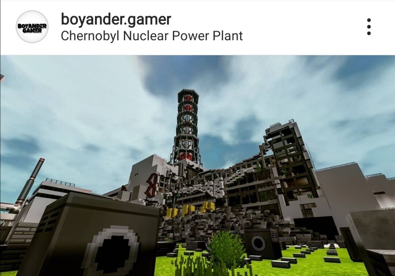 Chernobyl Nuclear Power Plant Minecraft Map