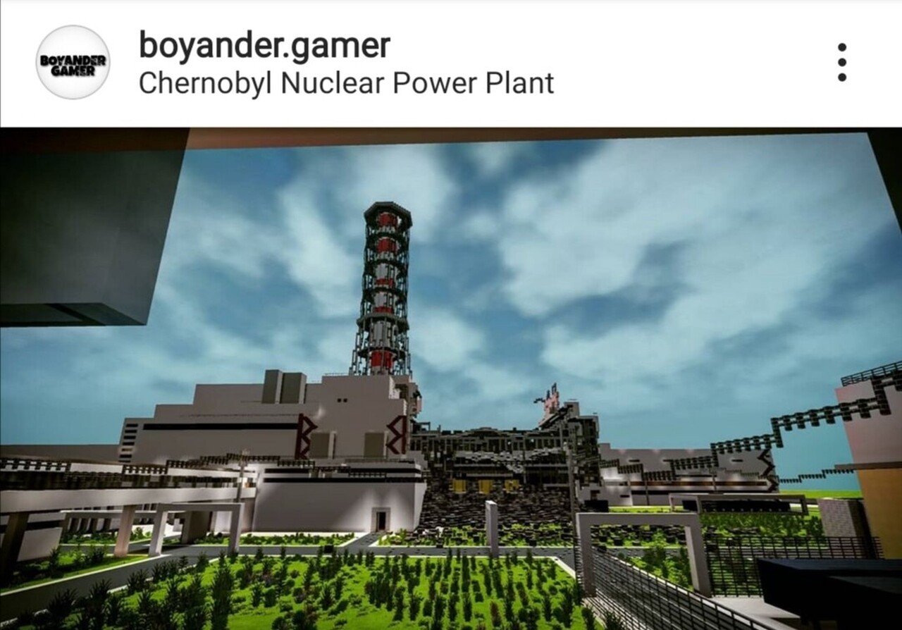 Chernobyl Nuclear Power Plant Minecraft Map