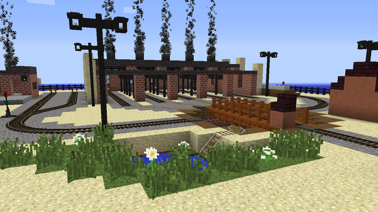 1.7.10 Island Of Sodor Recreation. Mods needed in description Minecraft Map