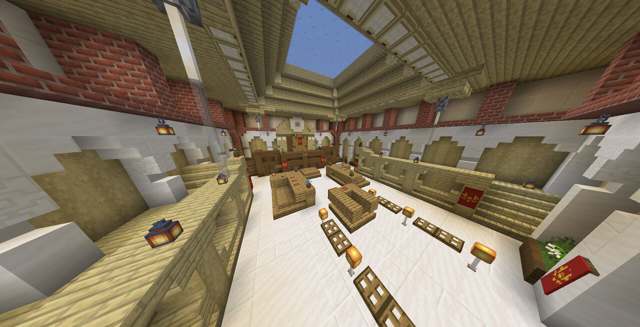 Ace Attorney - Courtroom Minecraft Map