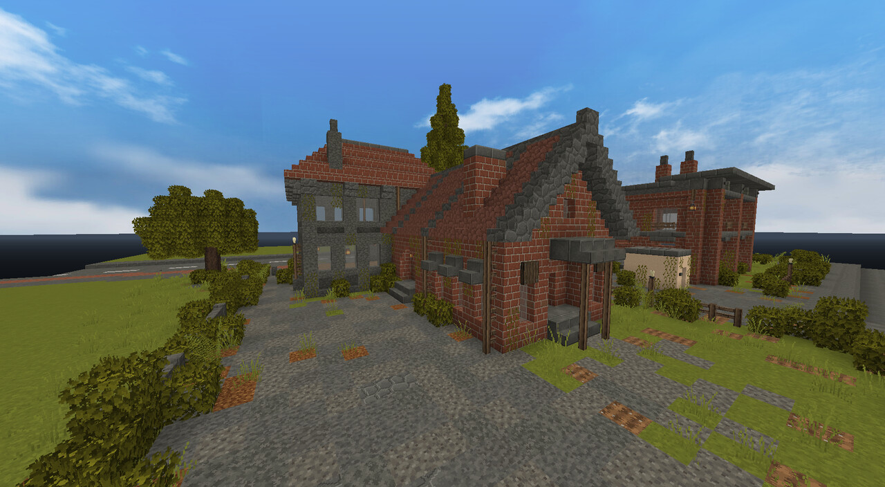 Old 20th Century small European building Minecraft Map