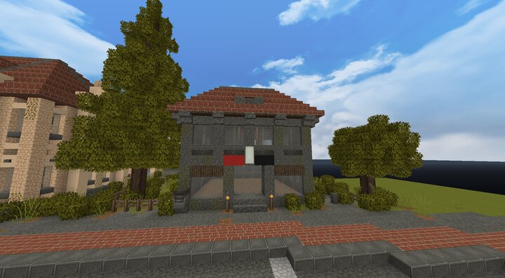 Old 20th Century small European building Minecraft Map