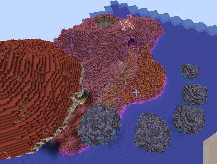 Alien Planet Survival island/Skyblock (1.15.2 Version) Minecraft Map