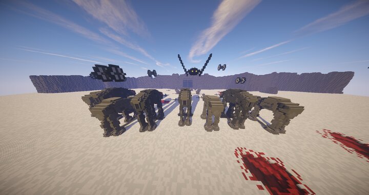 Battle of Crait Map | Minecraft 1.12.2 Minecraft Map