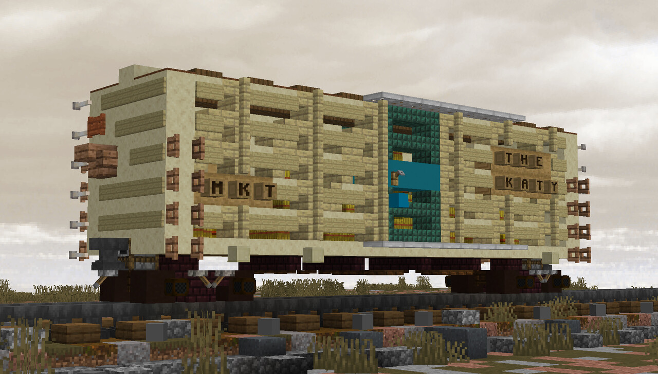 Boxcar 40 ft for animal "The Katy" Minecraft Map