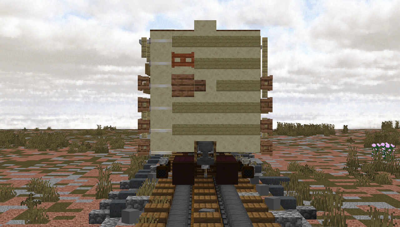 Boxcar 40 ft for animal "The Katy" Minecraft Map