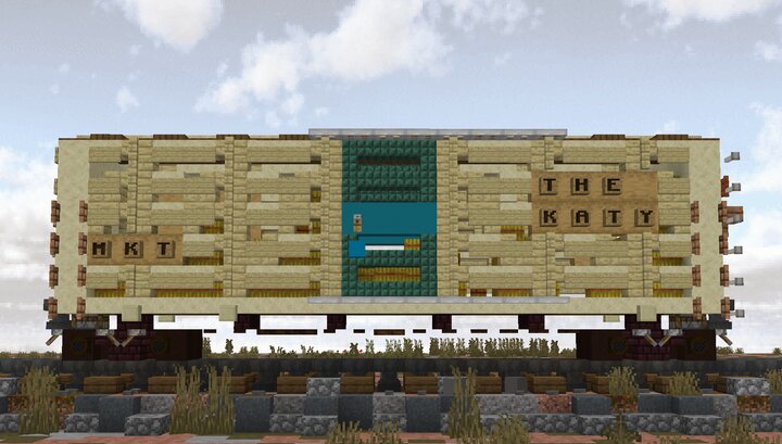 Boxcar 40 ft for animal "The Katy" Minecraft Map