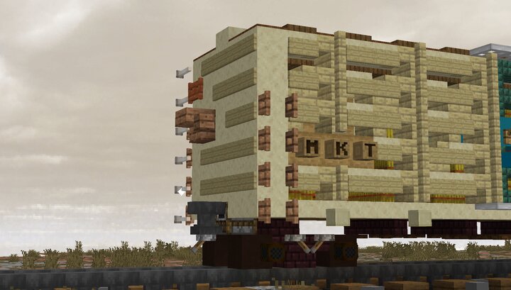 Boxcar 40 ft for animal "The Katy" Minecraft Map