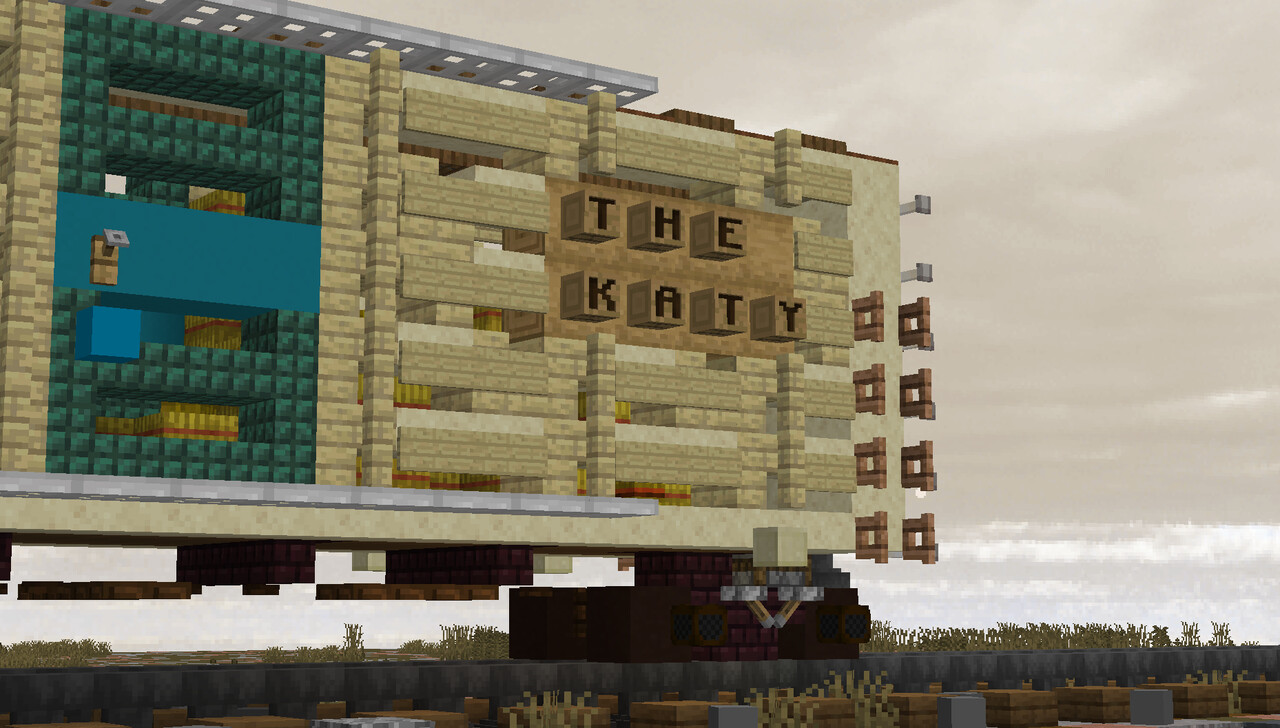 Boxcar 40 ft for animal "The Katy" Minecraft Map