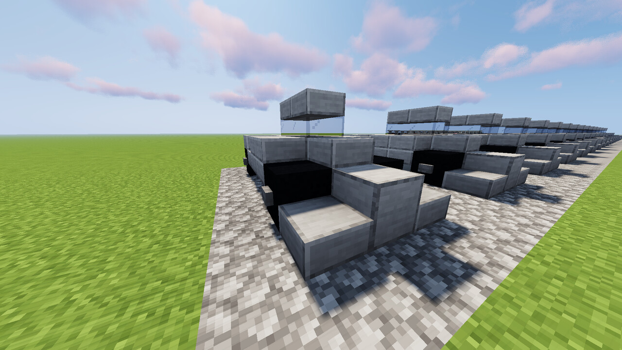 Car Pack / Library 1 [SCHEMATIC] Minecraft Map