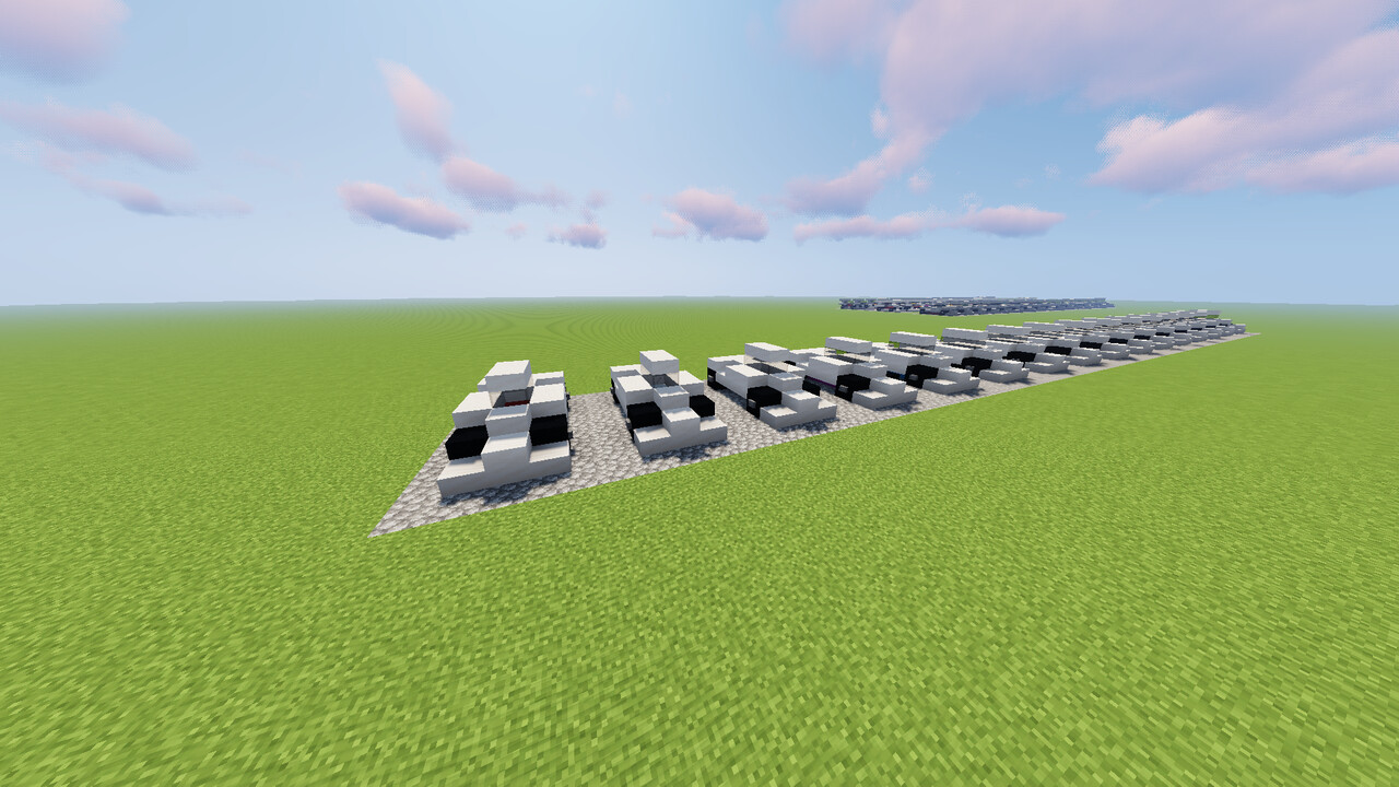 Car Pack / Library 1 [SCHEMATIC] Minecraft Map