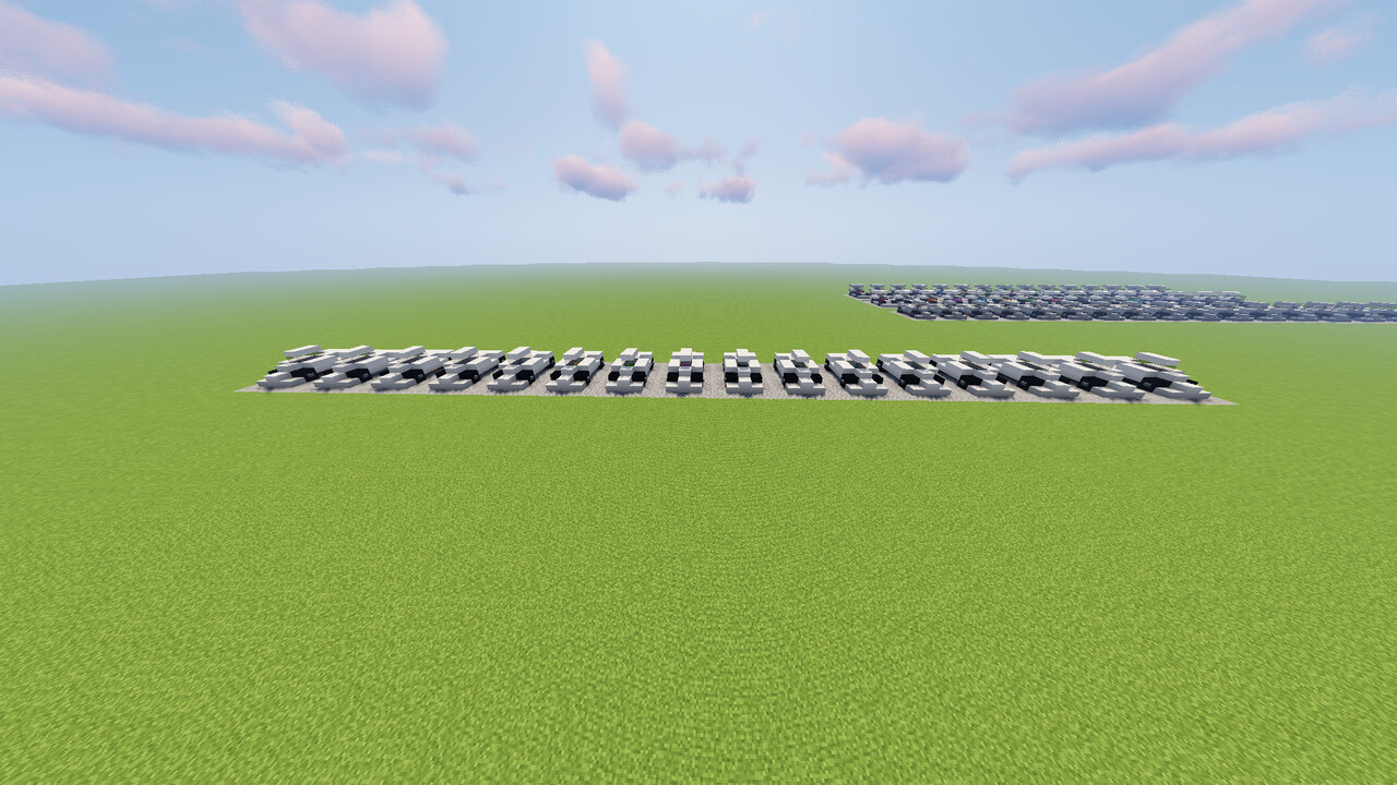 Car Pack / Library 1 [SCHEMATIC] Minecraft Map