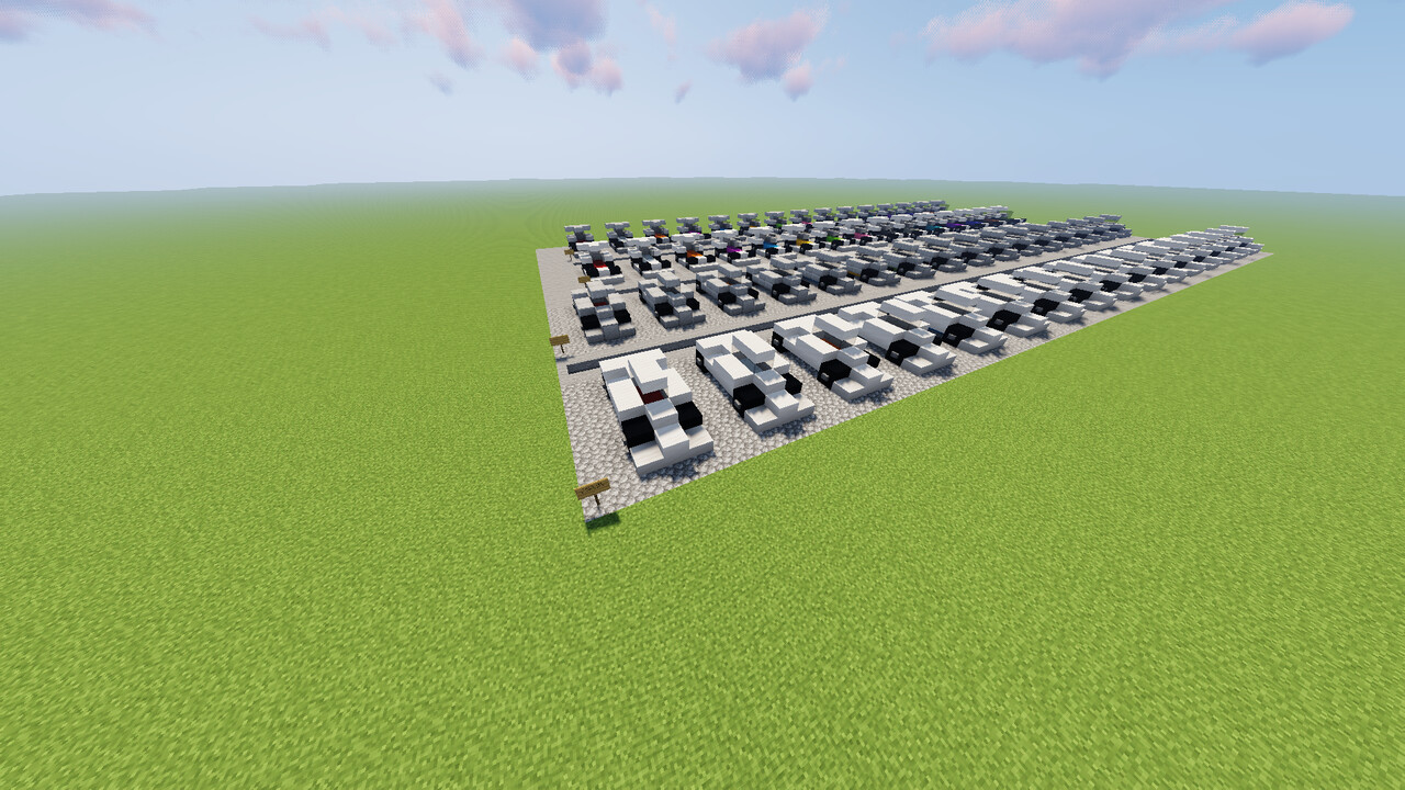 Car Pack / Library 1 [SCHEMATIC] Minecraft Map