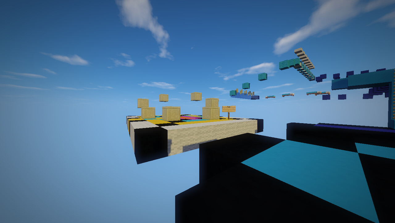 !PARKOUR BLUE! #By Zarut# Minecraft Map