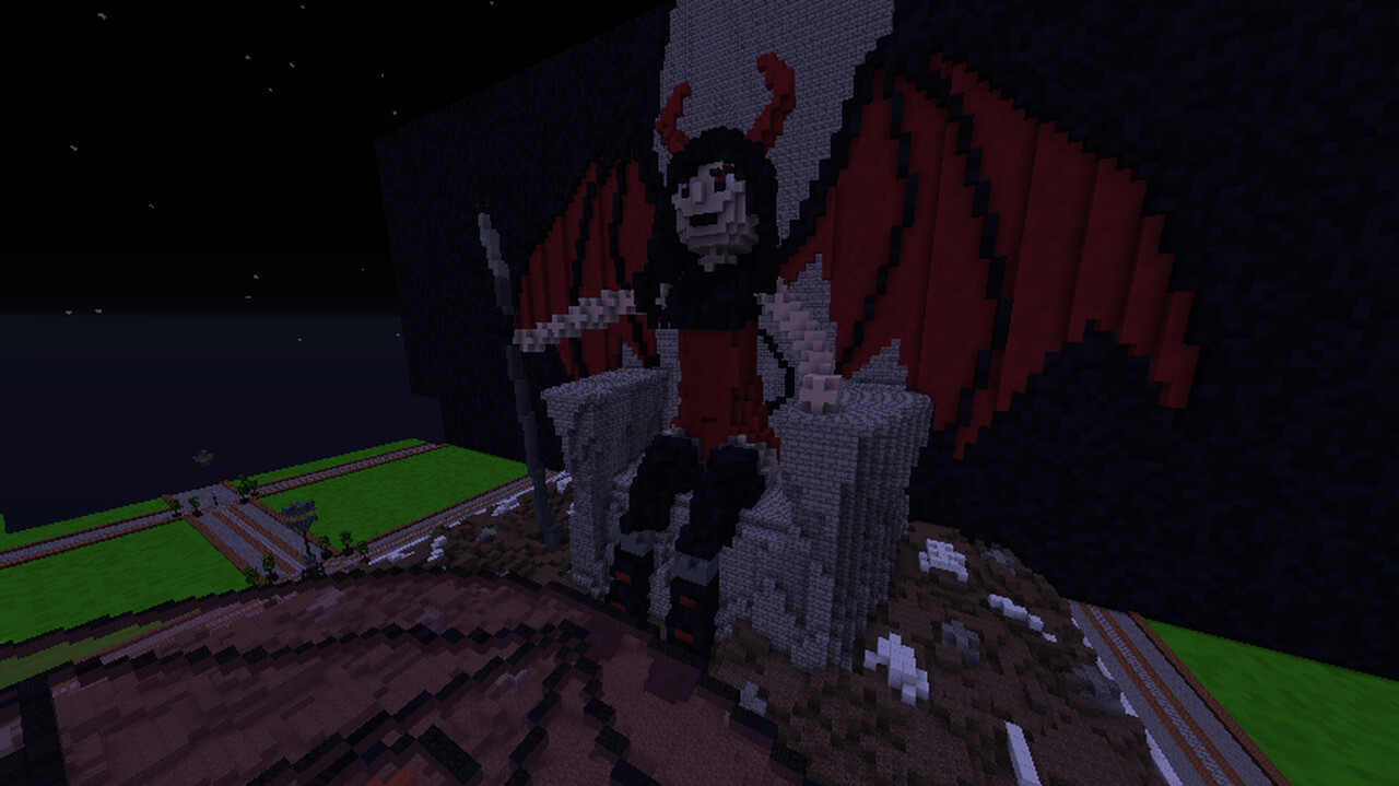 Devil Girl Build (Plot) Minecraft Map