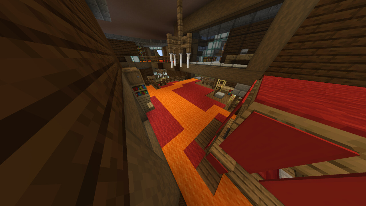 Dark oak mansion Minecraft Map