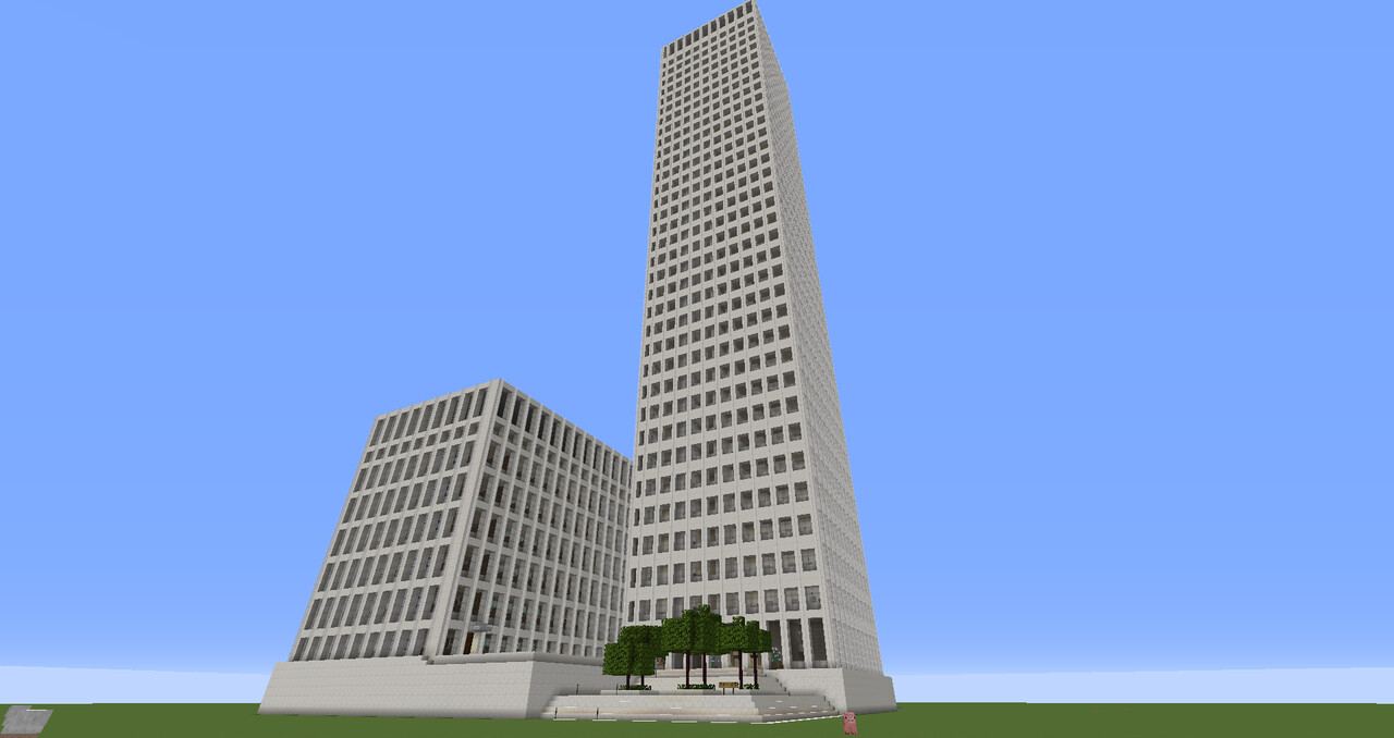 One Shell Square (New Orleans) (Full Interior) Minecraft Map