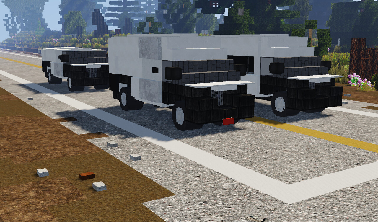 Ram ProMaster Van Minecraft Map
