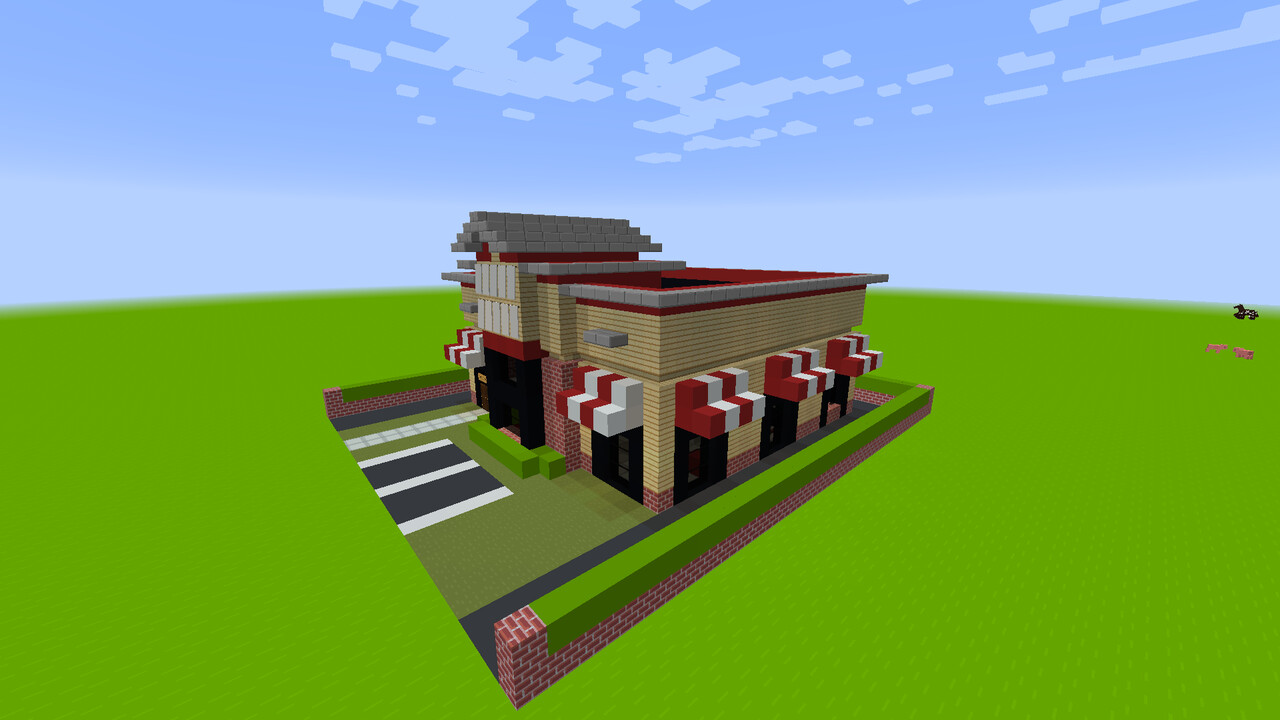 Chick-fil-A (Restaurant) Minecraft Map