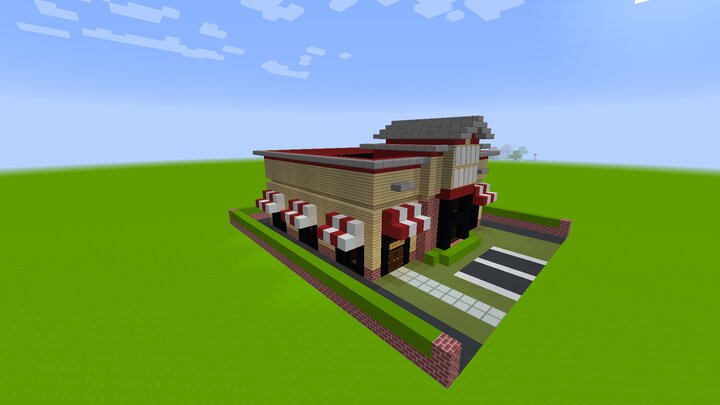 Chick-fil-A (Restaurant) Minecraft Map
