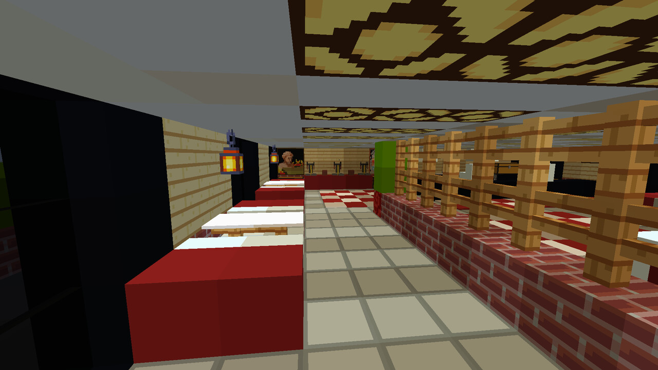 Chick-fil-A (Restaurant) Minecraft Map