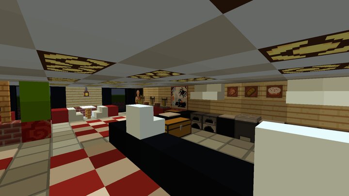 Chick-fil-A (Restaurant) Minecraft Map