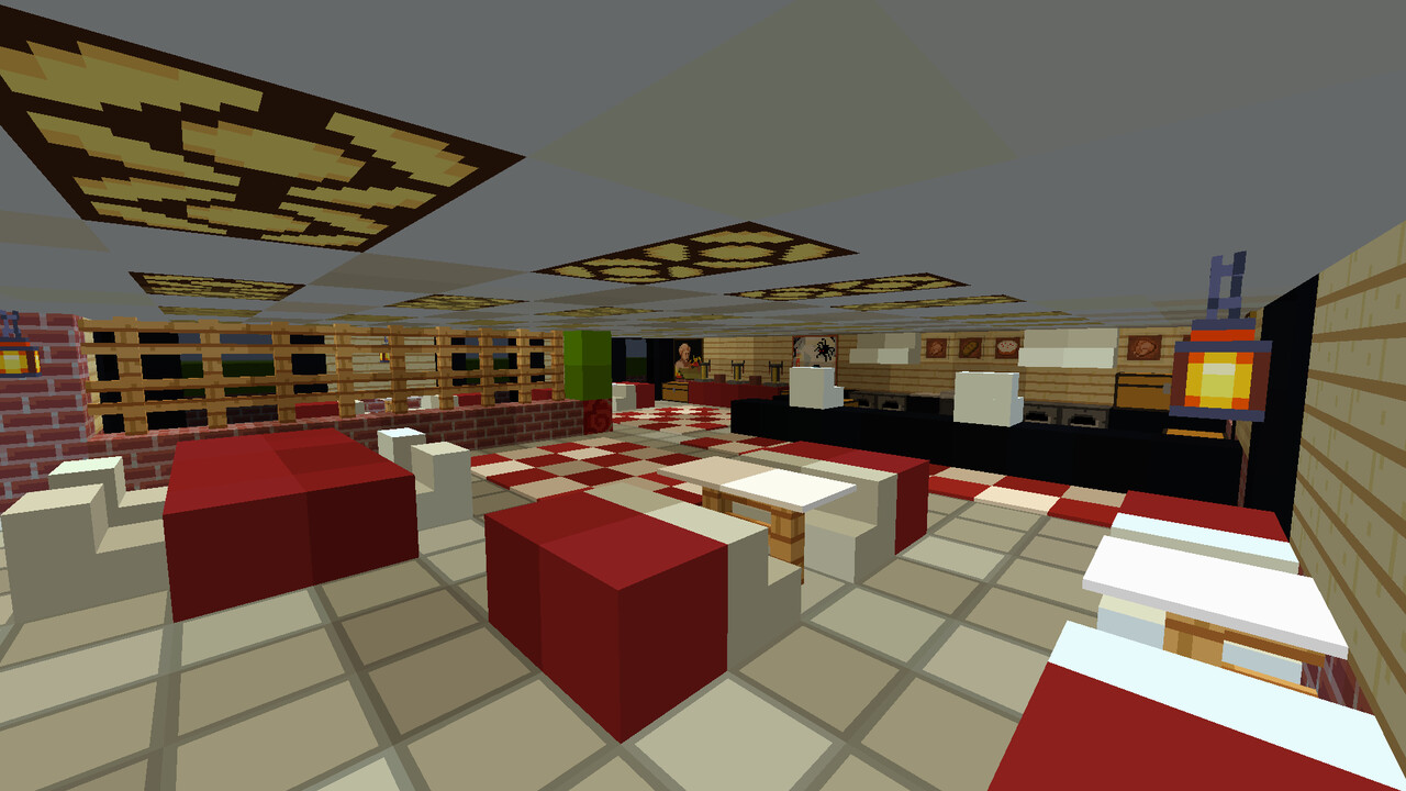 Chick-fil-A (Restaurant) Minecraft Map