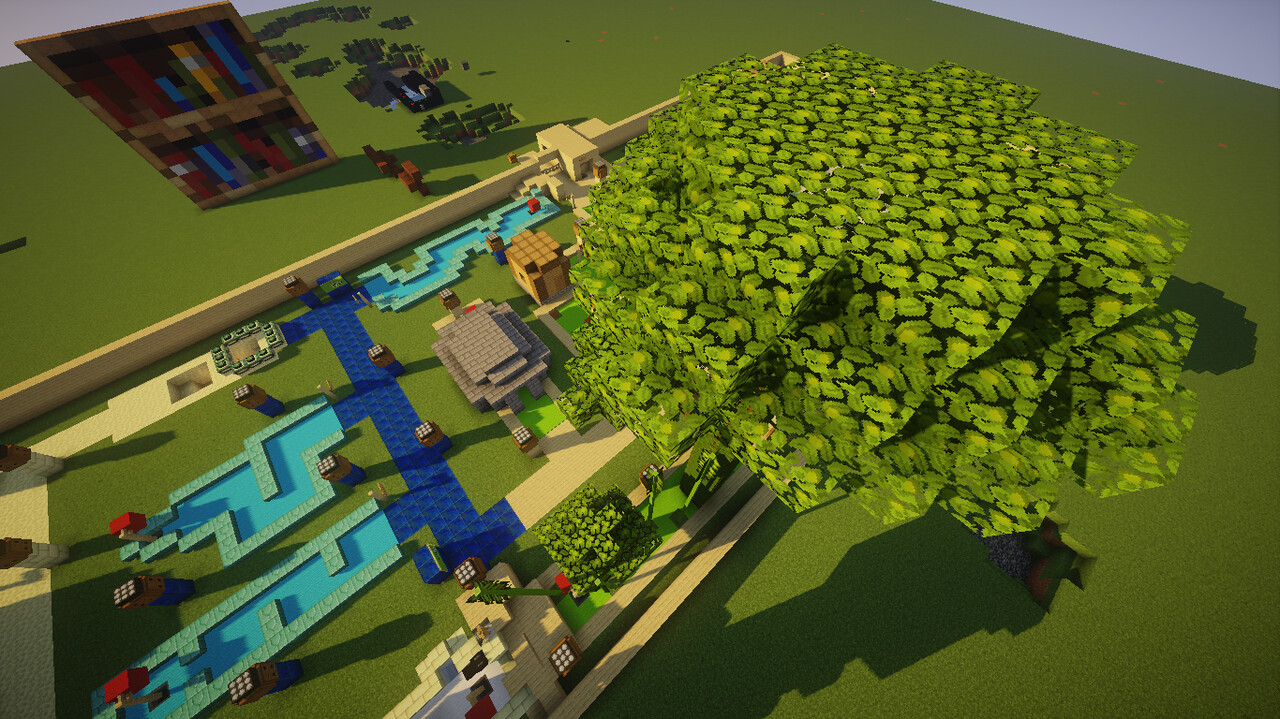 Ice minigolf Minecraft Map