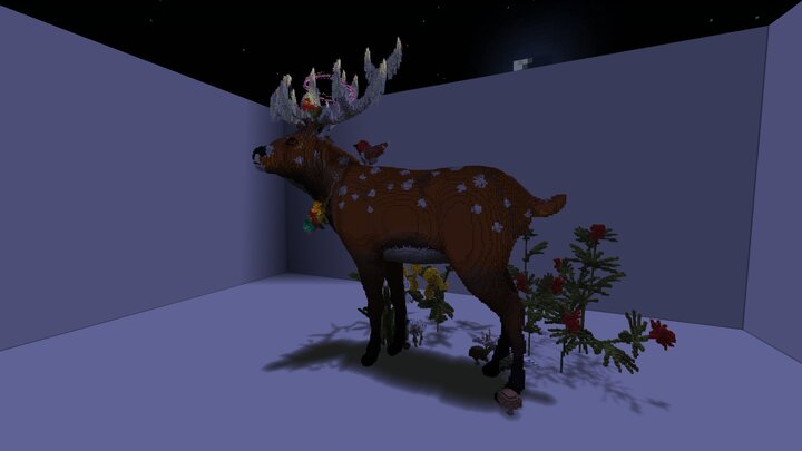 Deer in Nature Minecraft Map