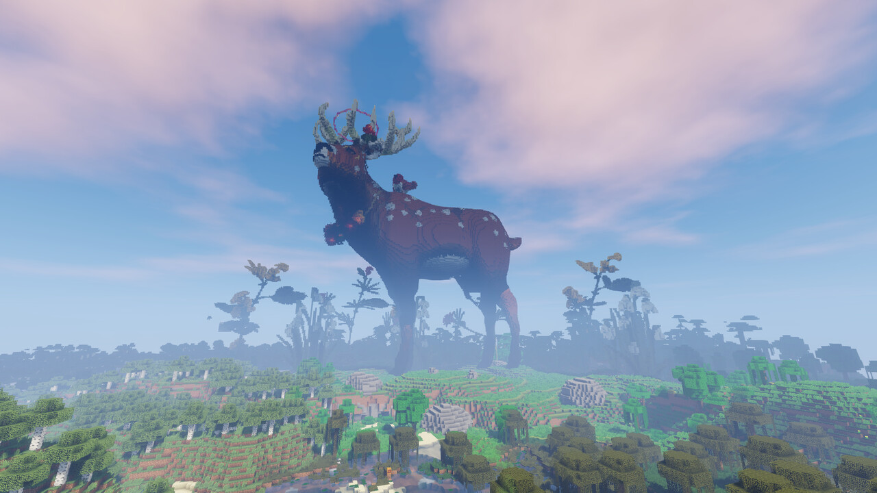 Deer in Nature Minecraft Map