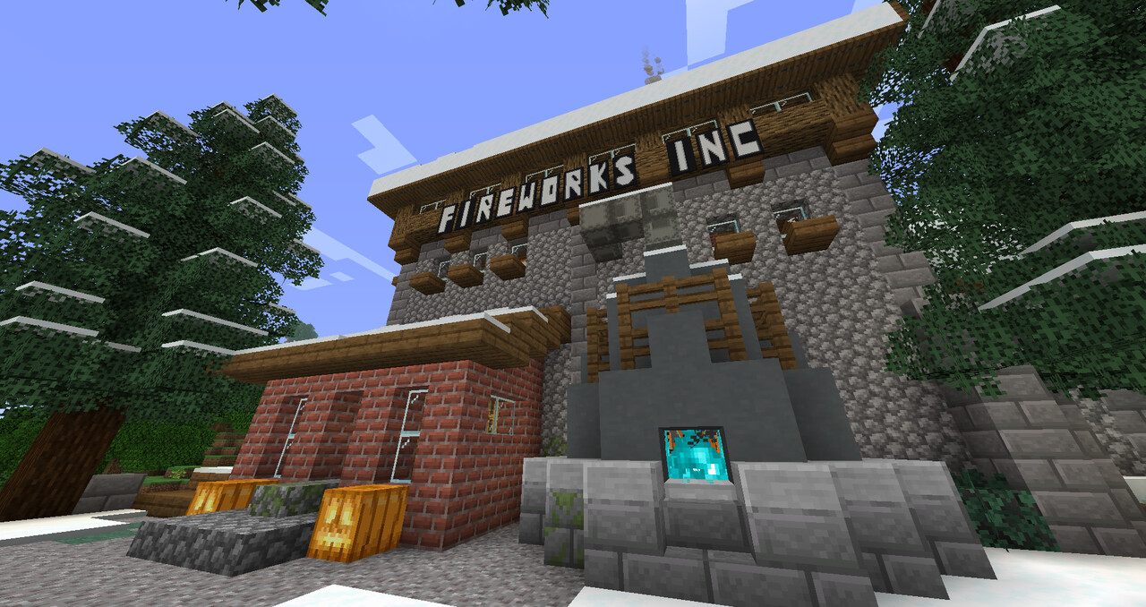 Fireworks Inc. - Factory house Minecraft Map