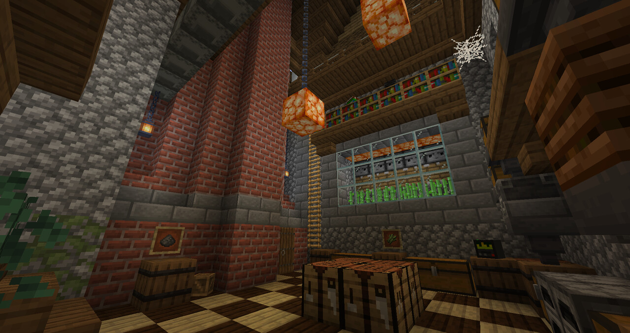 Fireworks Inc. - Factory house Minecraft Map