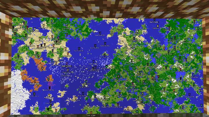 ZRKR World Minecraft Map