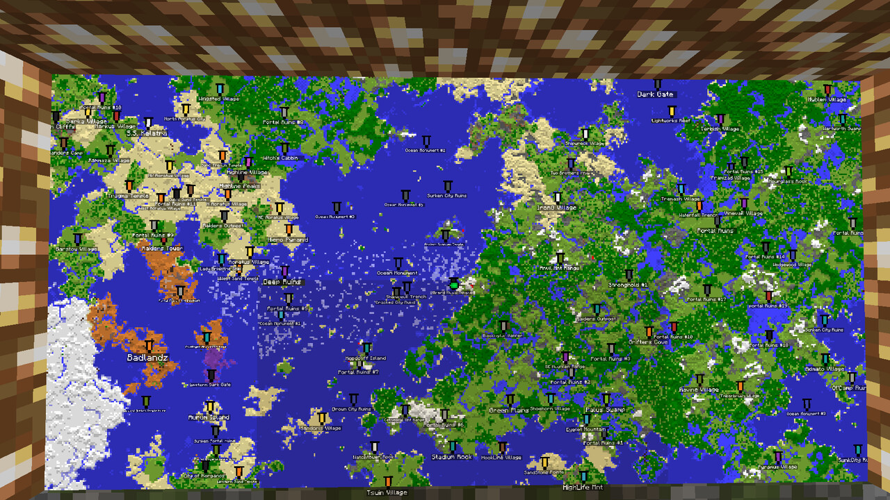 ZRKR World Minecraft Map